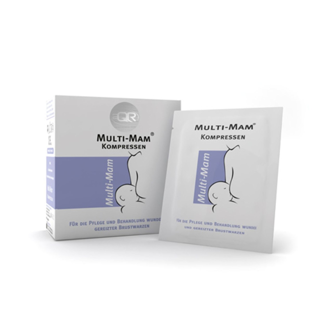 MULTI MUM Kompresse | Pflege bei wunden Brustwarzen HIER